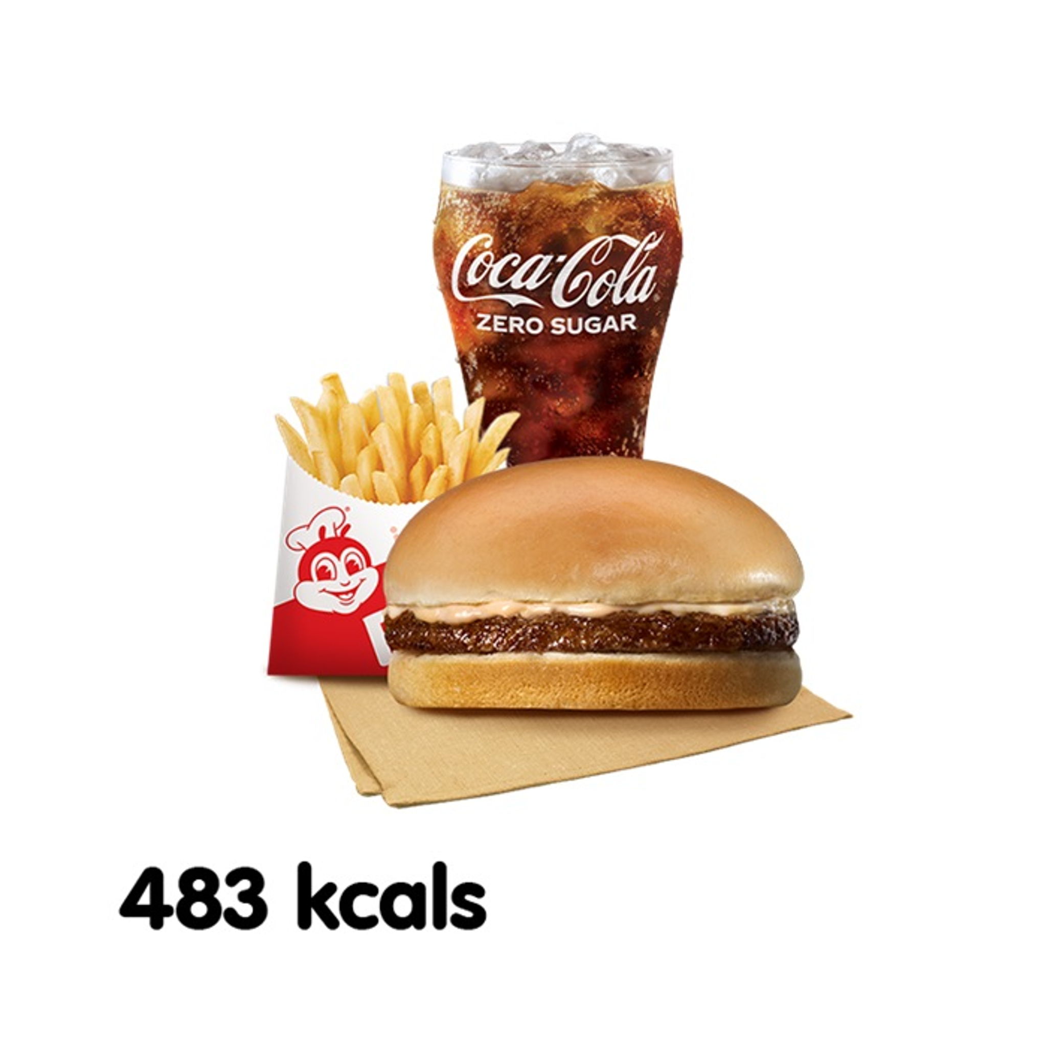 Yumburger w/ Fries and Coke Zero | Near Me | Jollibee Philippines