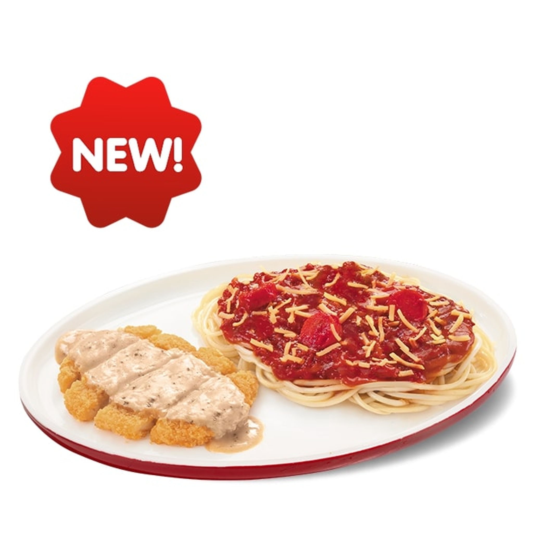 1-pc. Pepper Cream w/ Jolly Spaghetti Solo | Jolly Spaghetti & Palabok ...